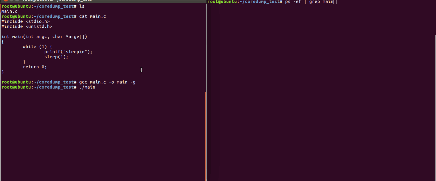 Linux coredump文件的简单使用_查看core文件路径-CSDN博客