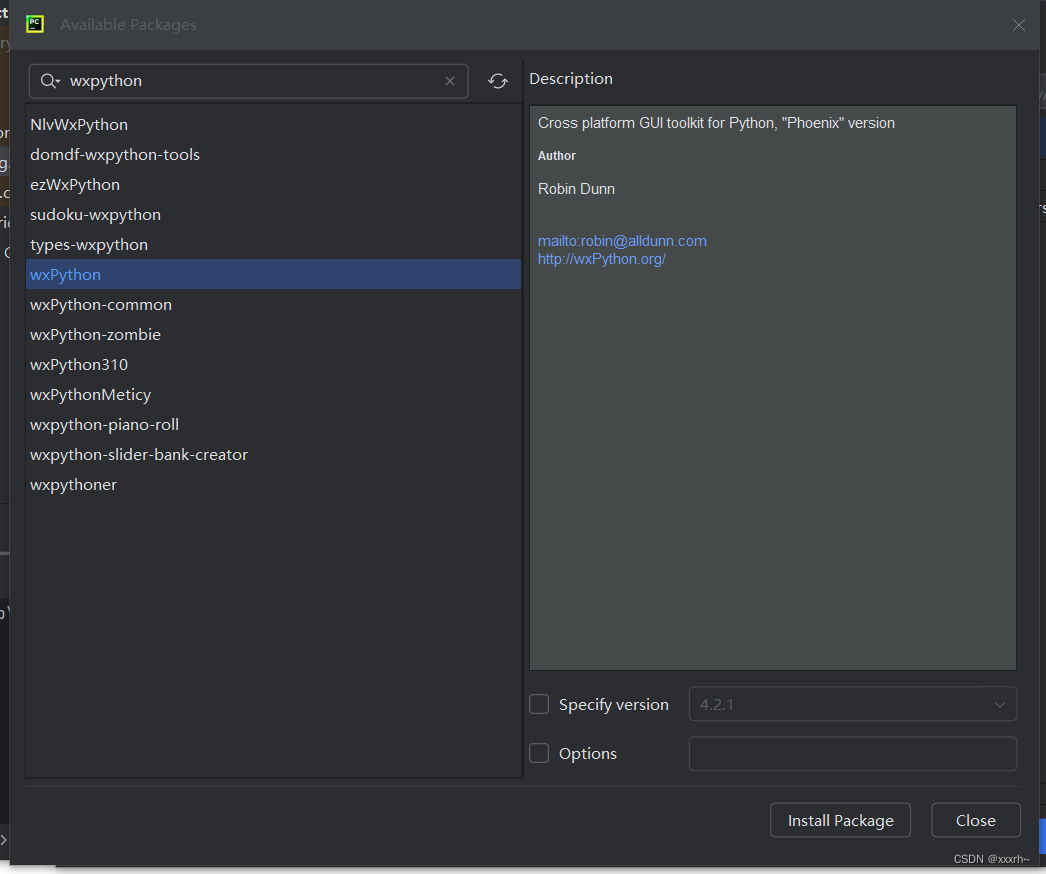 Python+PyCharm+wxPhthon安装及连接教程_wxpython安装教程-CSDN博客