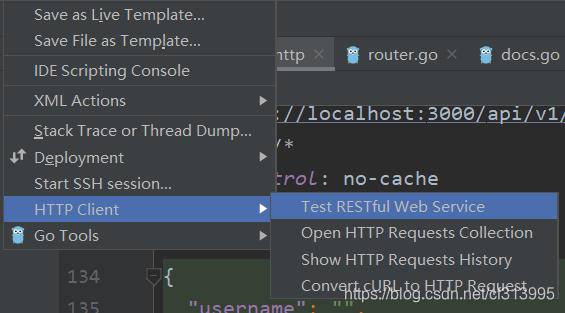 使用idea、pycharm、golang等工具的REST Client测试Api_goland restclient-CSDN博客