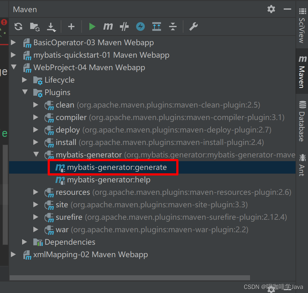 MyBatis-代码生成器_mybatis代码生成器-CSDN博客