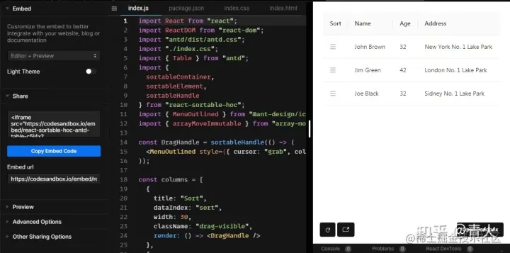 最全的React拖拽排序组件库对比研究-CSDN博客