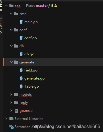 gorm逆向生成model类和json类_基于gorm逆向生成model类和json类-CSDN博客