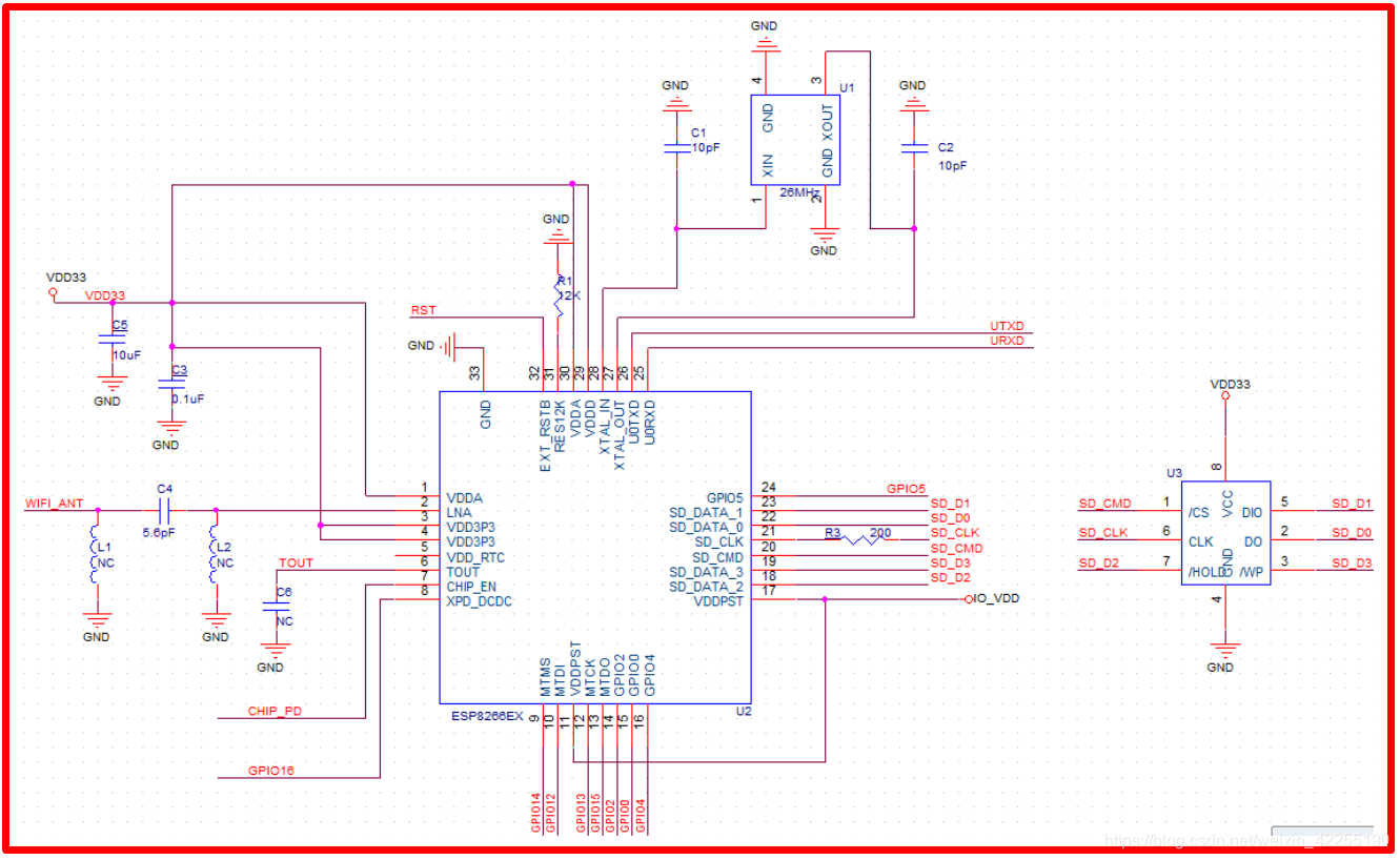 YDOOK:ESP8266: 模块设计电路图_esp8266电路图-CSDN博客