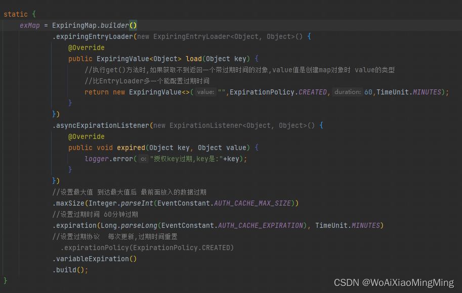 java expiringMap 替代redis 简易缓存工具_java 单机版 不使用redis 有什么好方法记录进度-CSDN博客