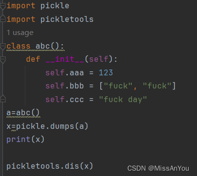 Python pickle反序列化_pickle反序列化攻击-CSDN博客