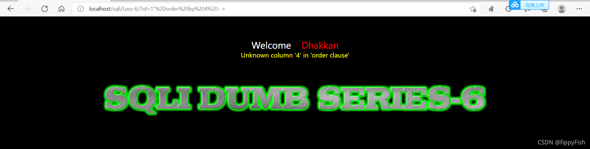 sqli-lab刷题Less-6 基于盲注的双引号型sql注入_sql注入中less-6查询-CSDN博客