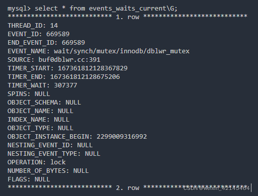 MySQL调优之性能监控- performance schema详解与实践_performance-schema-instrument-CSDN博客