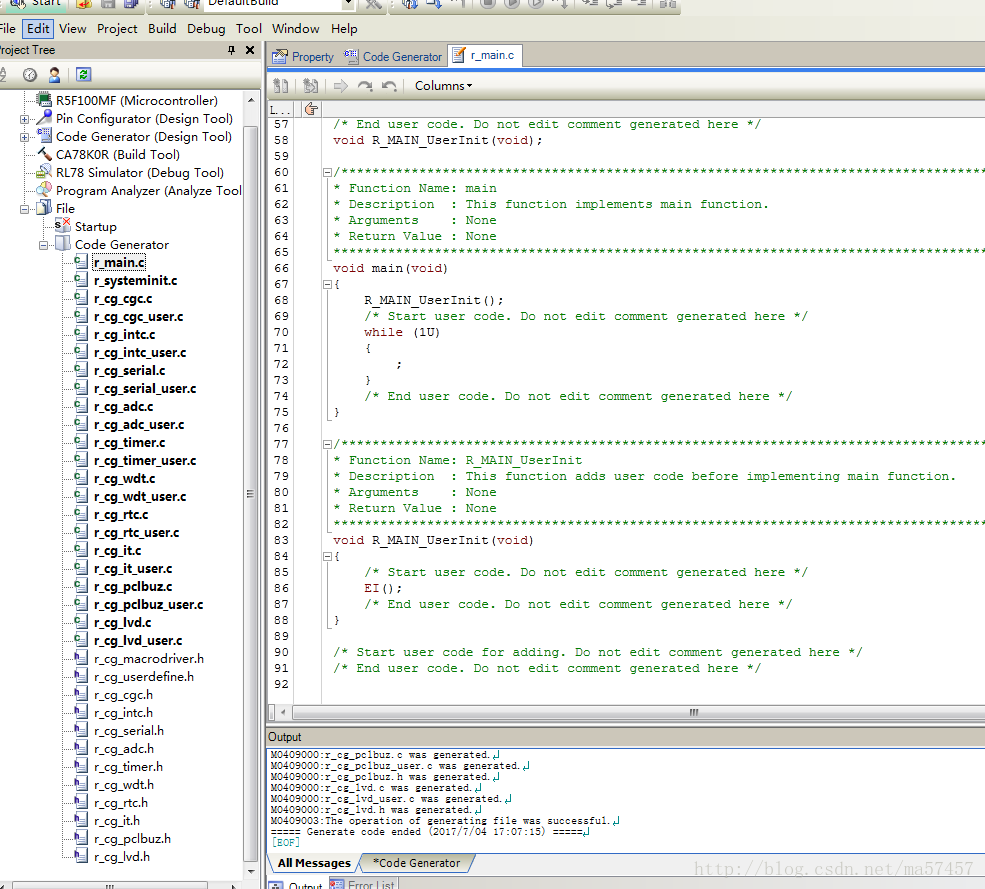 Renesas CS+ for ca cx入门（一）-CSDN博客