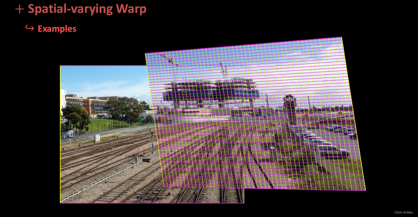 【计算机视觉】：（3）全景图像拼接_as-projective-as-possible image stitching-CSDN博客