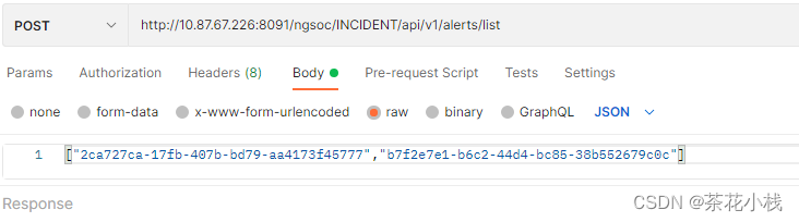 Postman测试 - Post请求参数为 Llist＜String＞ 如何传参？_postman传list 参数-CSDN博客