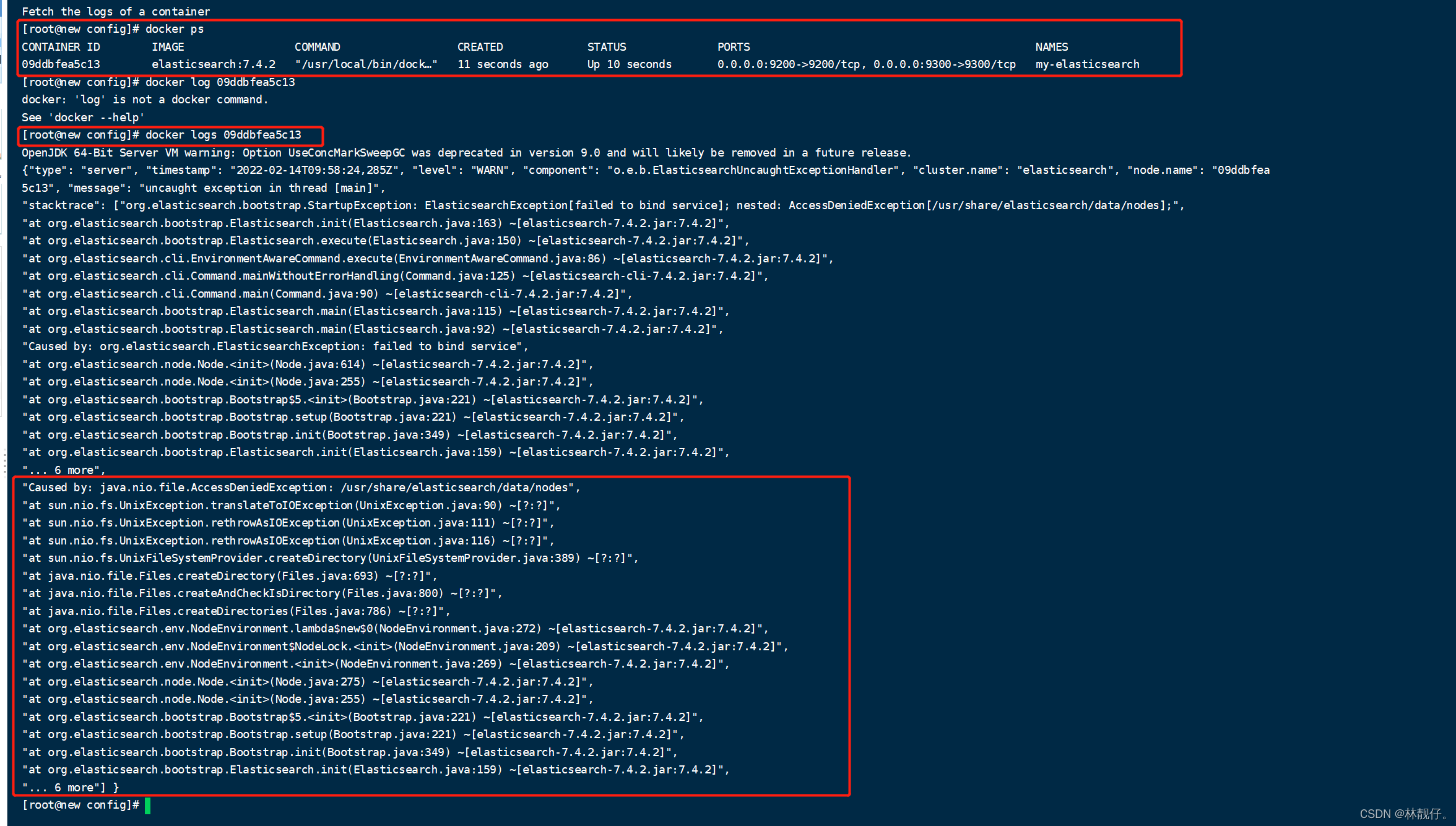 Docker 安装 ElasticSearch教程-CSDN博客