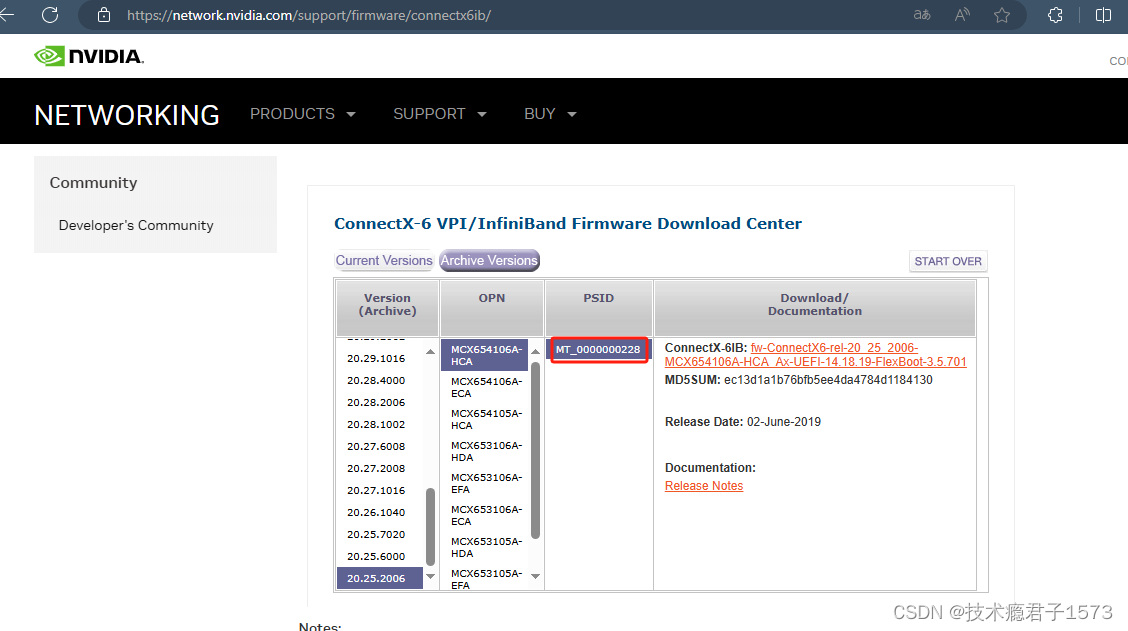 mellanox HCA &IB网卡固件更新_mellanox刷固件-CSDN博客