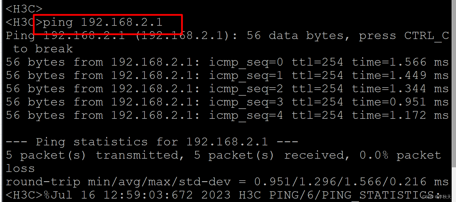 H3C-Cloud Lab实验-三层交换机实验_h3c cloud lab-CSDN博客