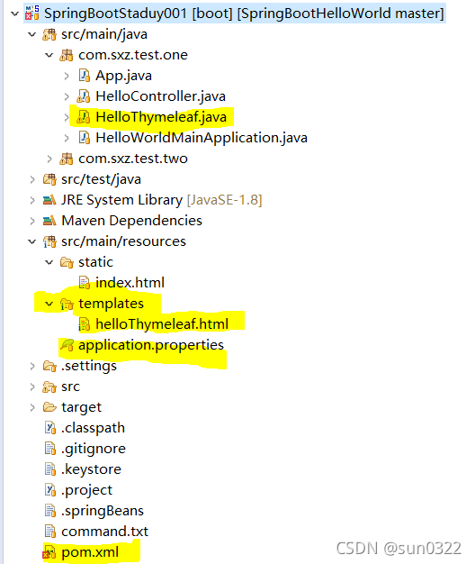 SpringBoot + Thymeleaf 之 HelloWorld_springboot +thymeleaf helloword-CSDN博客
