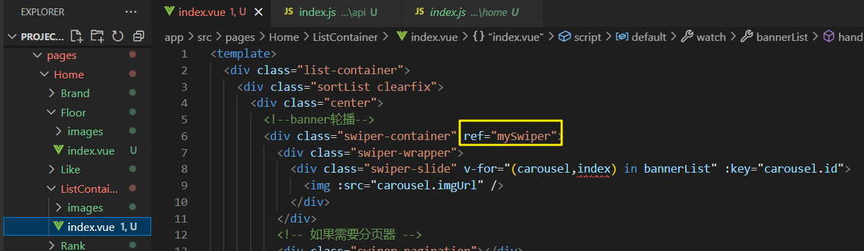 Vue2尚品汇前端项目day05超详细笔记尚硅谷index Is Defined But Never Usedeslint Plugin Vue Csdn博客