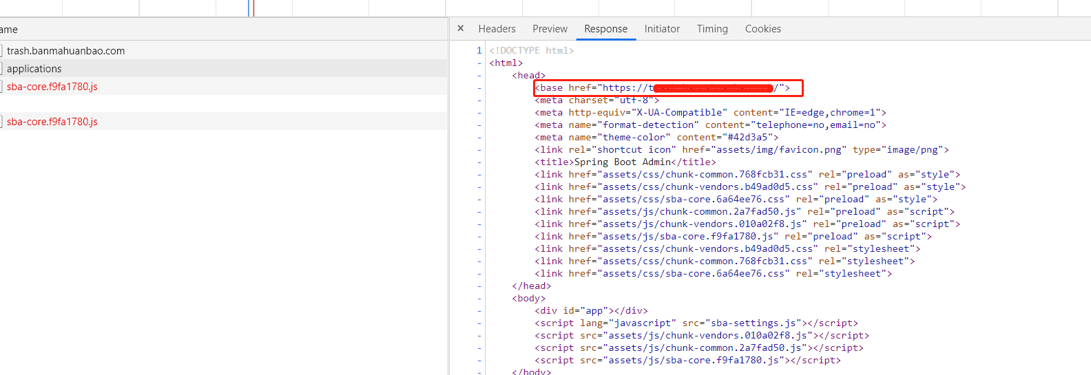 Spring Boot Admin 在中无法正常访问的问题springbootadmin Assets访问不到 Csdn博客