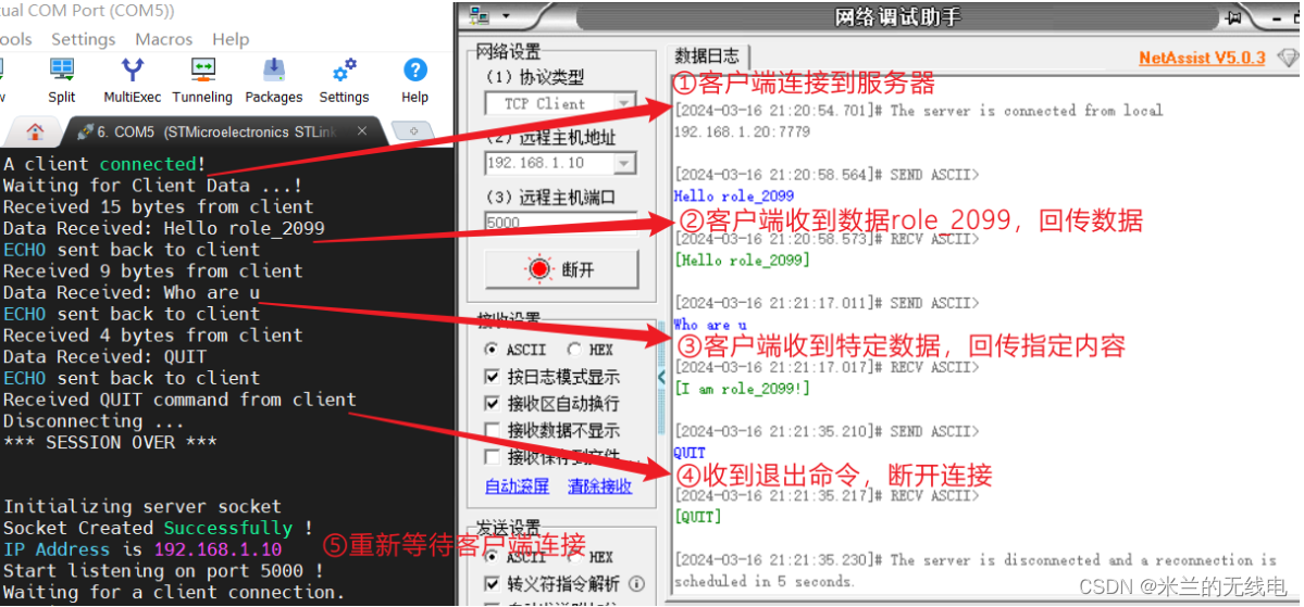 STM32+W5500+以太网应用开发+002_TCP 服务器和客户端_w5500 tcp客户端-CSDN博客