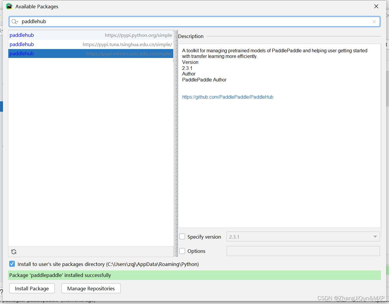 paddlepaddle之paddlehub使用，实现paddle模型快速应用_paddlehub 使用本地模型-CSDN博客