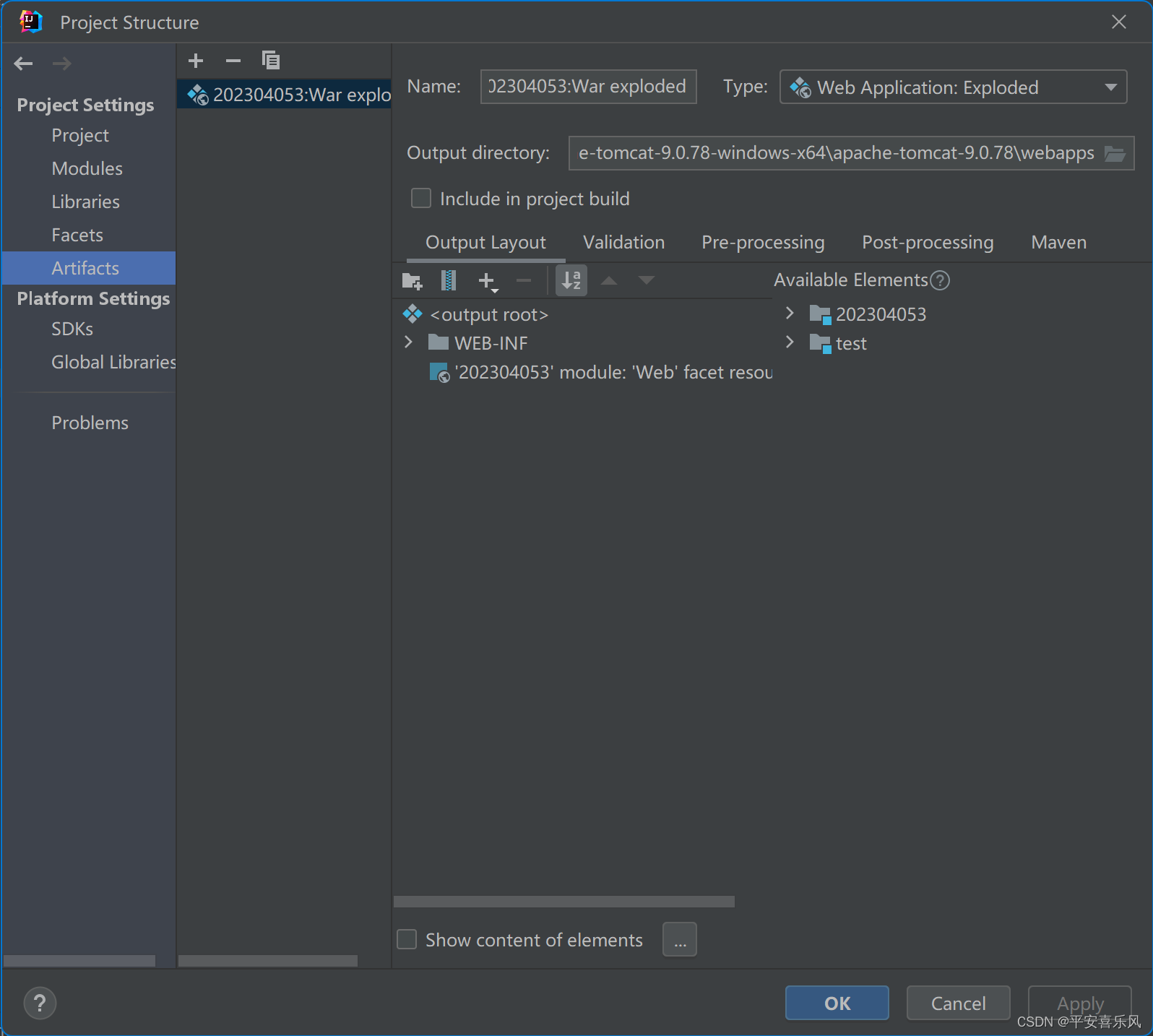 在IDEA(2022版本）里面用tomcat发布网页的配置，IDEA+tomcat+Web。-CSDN博客