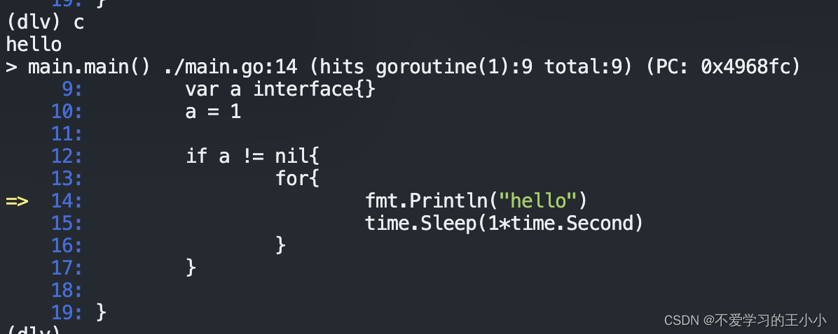 【golang的gdb之dlv】_golang dlv-CSDN博客