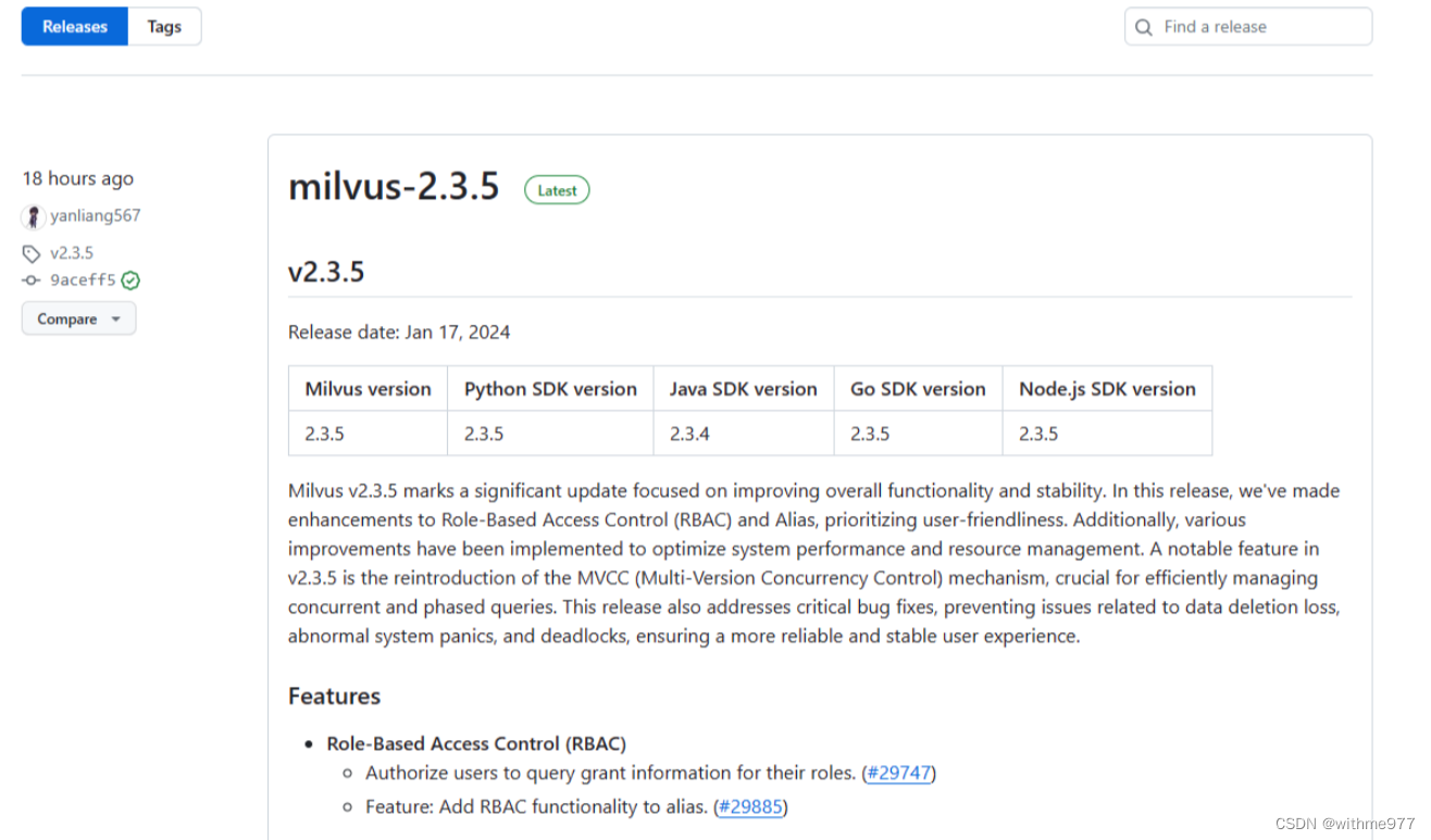 Linux上使用Docker安装单机版Milvus向量数据库并配置访问控制和可视化面板Attu_docker部署milvus-CSDN博客