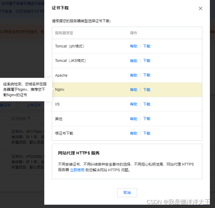 SpringBoot和Vue2项目配置https协议_vue2+springboot-CSDN博客