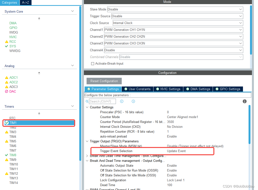 STM32F405 FOC 使用Timer 触发 ADC采集_stm32定时器触发adc采样程序-CSDN博客