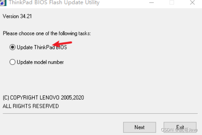 ThinkPad产品如何升级BIOS程序_thinkpad bios升级-CSDN博客