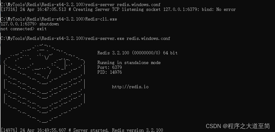 Window下启动redis报错creating Server Tcp Listening Socket 127001637 Csdn博客
