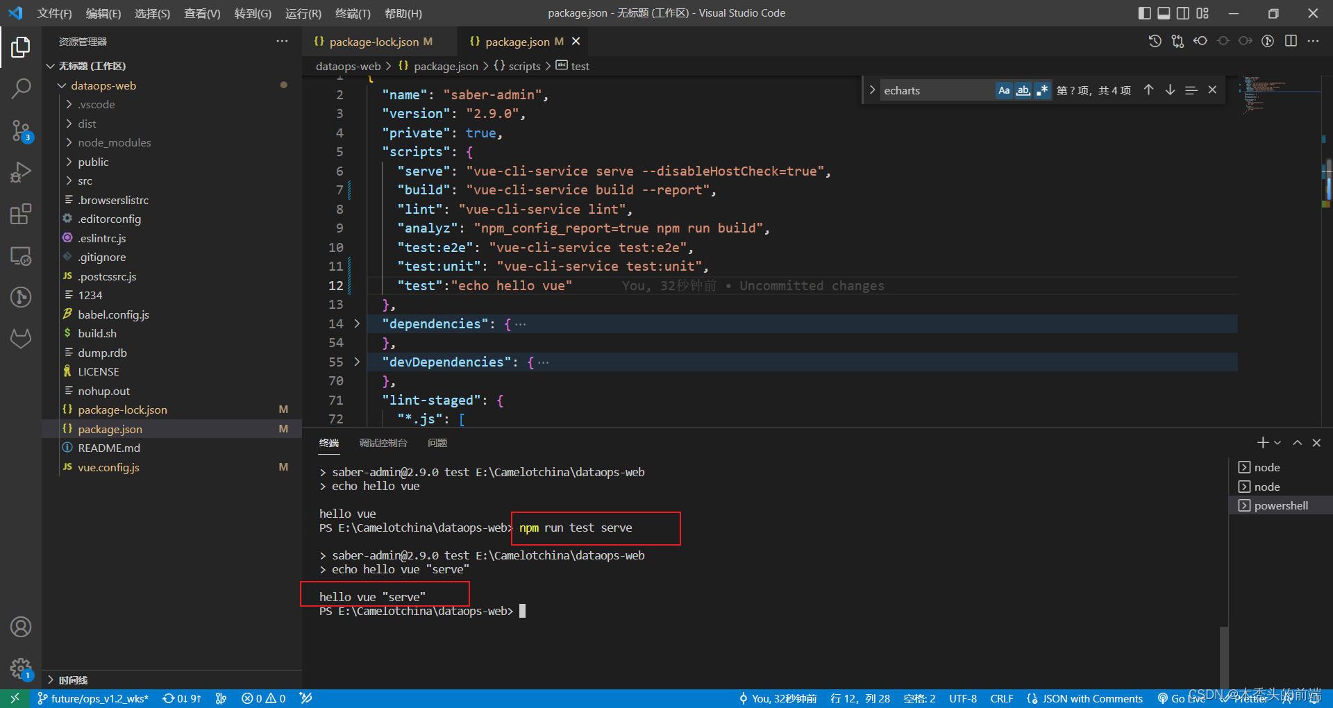 执行npm run serve/build的时候到底执行了什么？_npm run build-CSDN博客