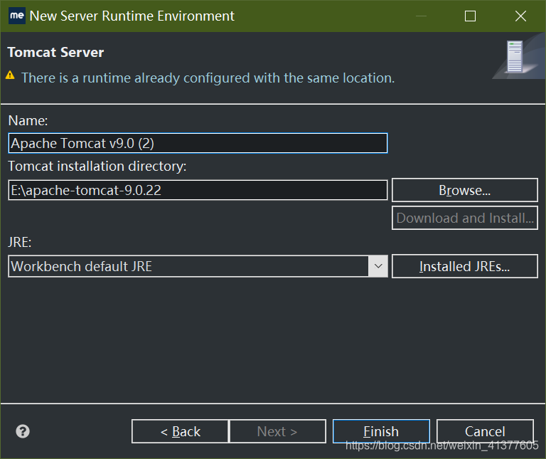 myeclipse 2019配置及使用外部tomcat问题_myeclipse2019-CSDN博客