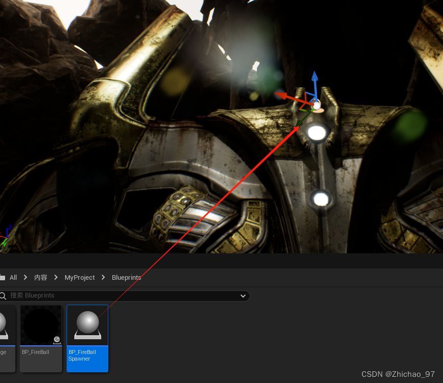 【UE5.1 角色练习】05-火球发射物_ue5发射火球创作说明-CSDN博客