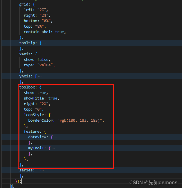 vue项目中实现echarts的toolbox自定义一键复制功能，自定义icon-----附详解_echart toolbox 设置icon-CSDN博客