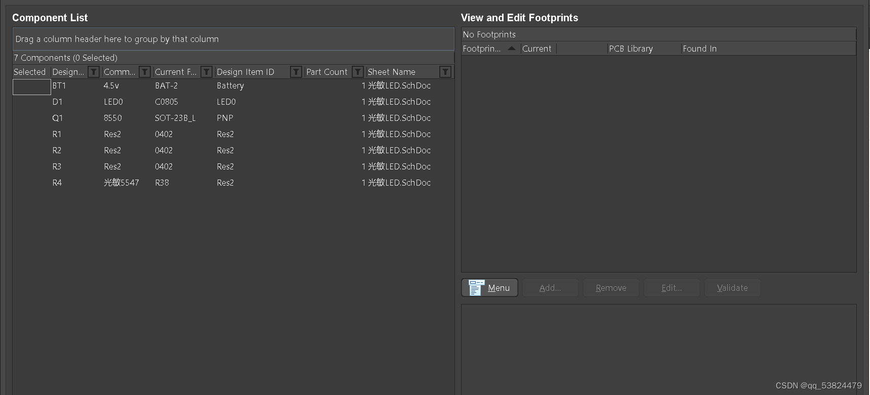 PCB学习（2）——原理图转PCB及修改封装_ad更改pcb封装-CSDN博客