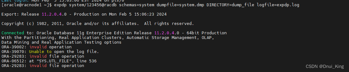 ORA-06512: at “SYS.UTL_FILE“, line 536-CSDN博客