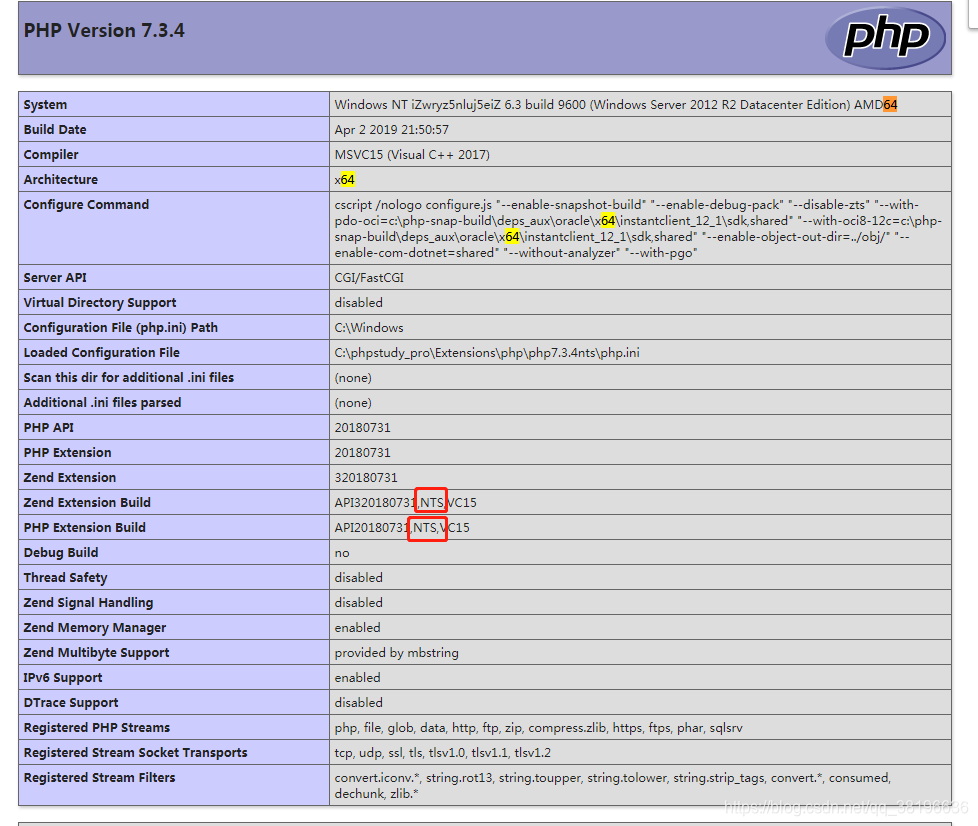 phpstudy_php7.3.4连接sqlserver_php7.3.4 sqlserver 驱动下载-CSDN博客