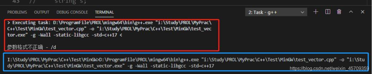 vscode debug c/c++ 提示参数格式不正确_vscode esp-idf烧录显示参数格式不正确-CSDN博客