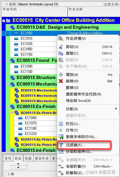 P6技巧：高级过滤器及分组和排序的使用1/2（过滤器Filter）_p6分组与排序在哪里-CSDN博客