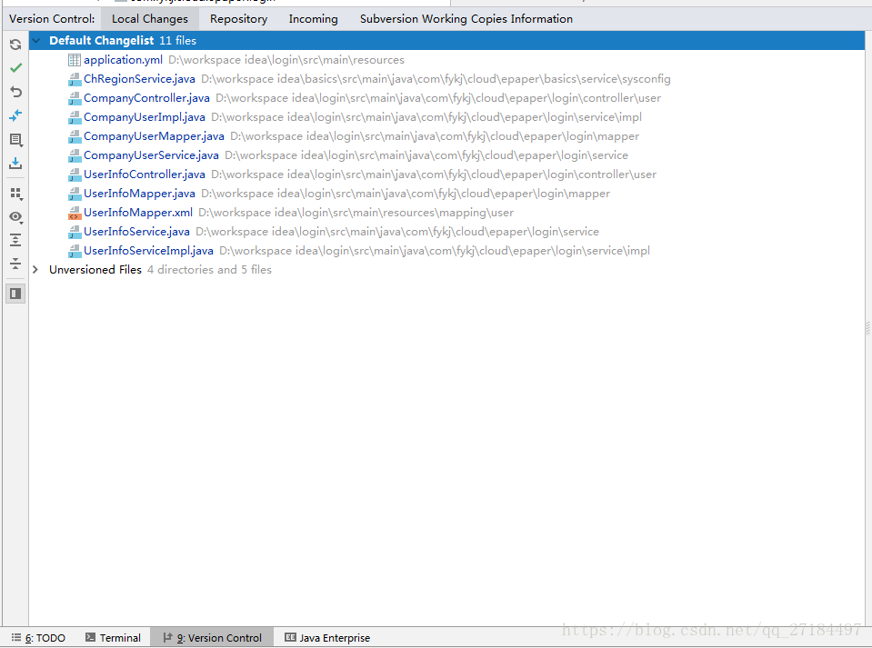 intellij idea local changes 忽略 文件和文件夹的方法_idea社区版local changes禁止检测target-CSDN博客