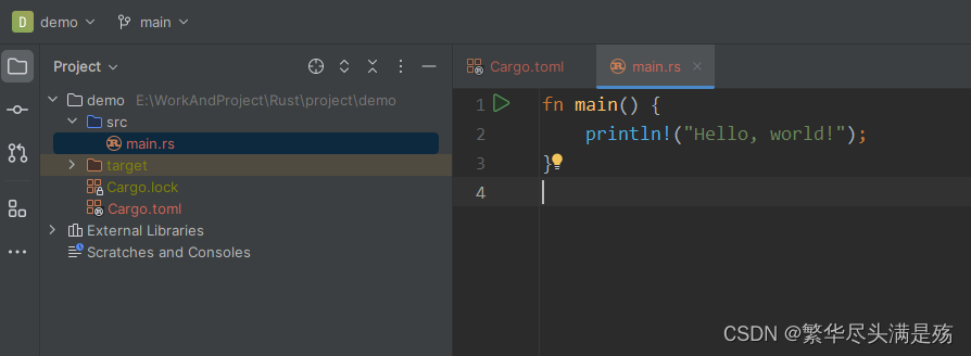 Windows安装配置Rust（附CLion配置与运行）_cline新建rust项目-CSDN博客