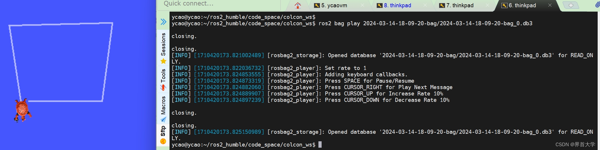 ROS2高效学习第九章 -- ros2 bag之 cpp 实现在线录制 topic 其一_ros2录制bag-CSDN博客