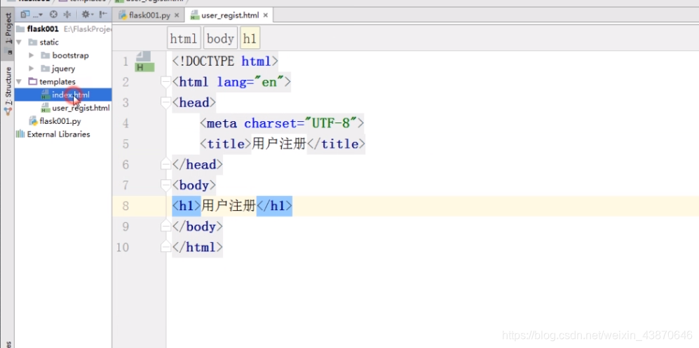 Flask------使用BootStrap快速搭建前端页面_flask mvc bootstrap angular-CSDN博客