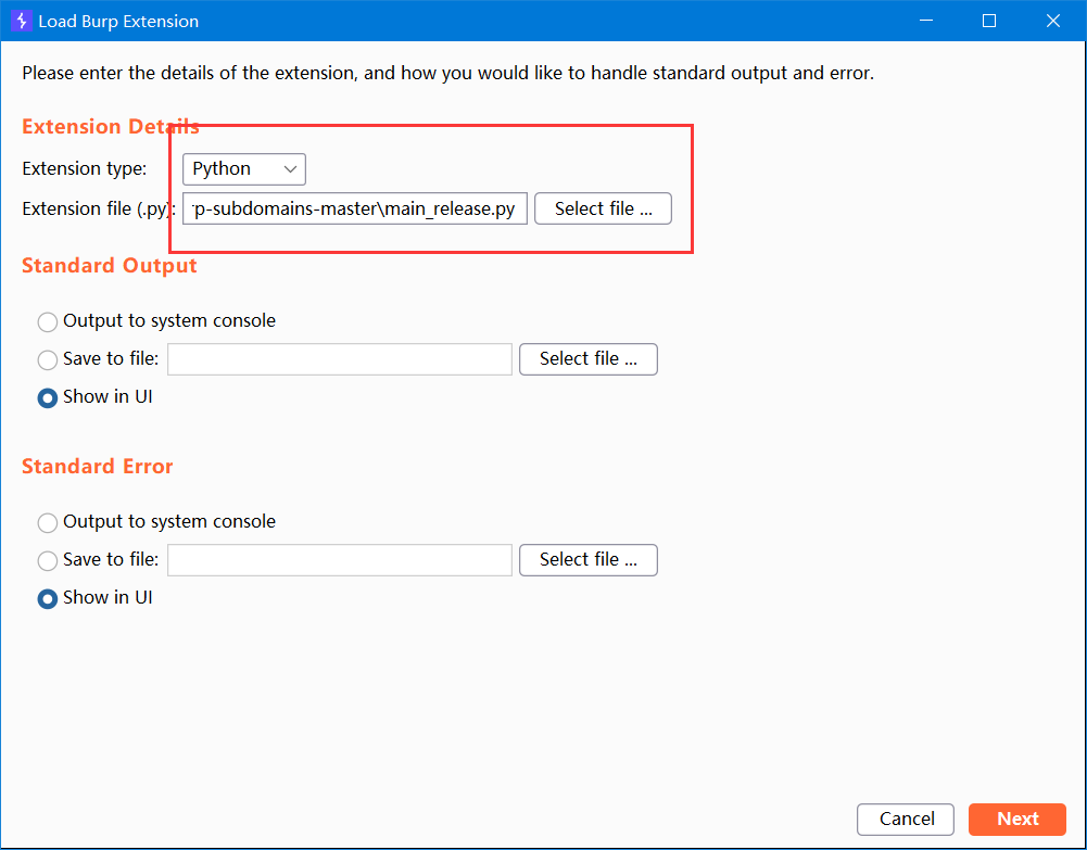 BurpSuite扩展--python扩展运行环境配置_要运行python扩展,您需要下载ython独立iar文件并使用burpextender选项设置位置-CSDN博客
