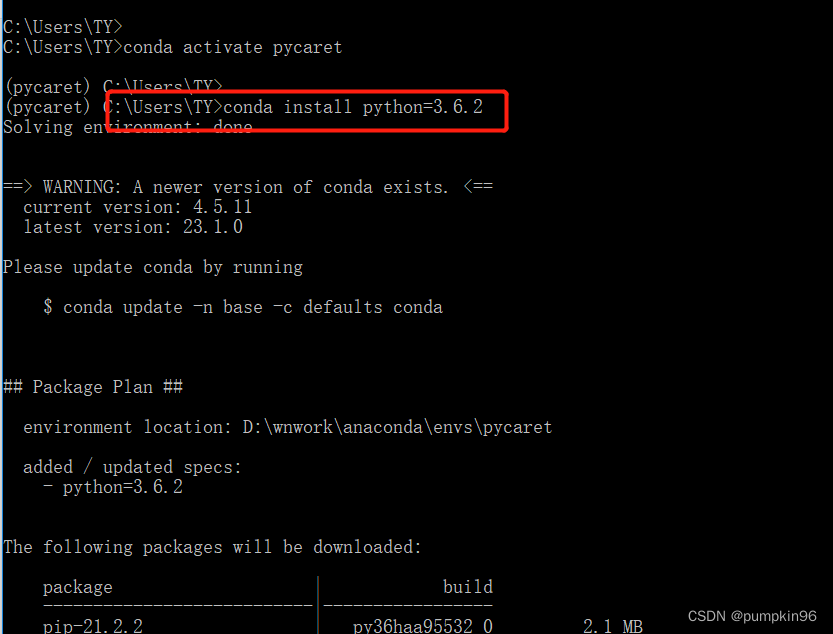 低代码机器学习库--Pycaret的介绍和安装-CSDN博客