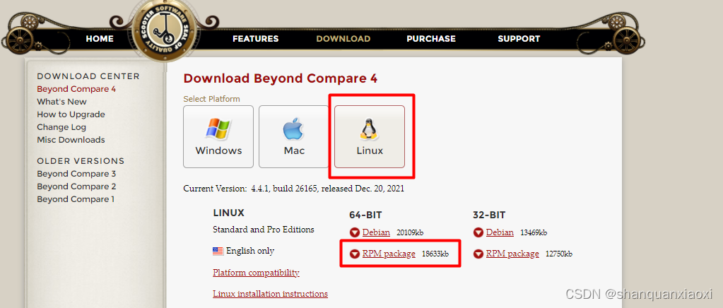 在Linux系统上安装Bcompare_linux bcompare-CSDN博客