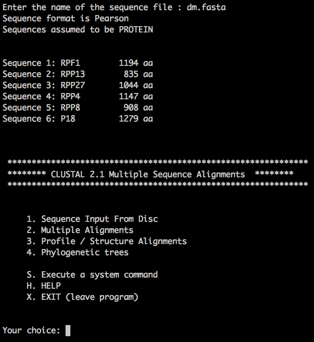 序列比对和构建进化树（clustalw和phylip）-CSDN博客