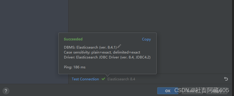 Datagrip链接高版本Elasticsearch实现方法_datagrip连接es-CSDN博客