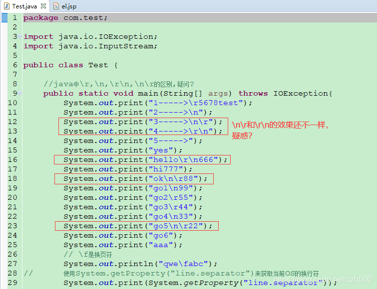java中\r,\n,\r\n,\n\r的区别,疑问?-CSDN博客