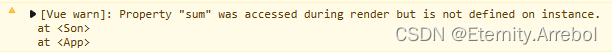 Vue开发中常见的报错：Property “xxx“ was accessed during render but is not defined on instance_property ...